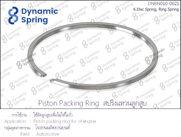 Disc Spring, Ring Spring | Dynamic Spring